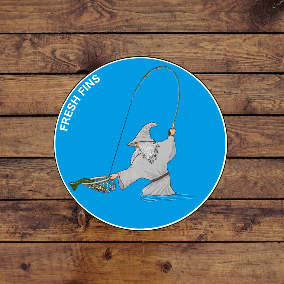 Shop Fresh Fins - Fly Fishing Stickers